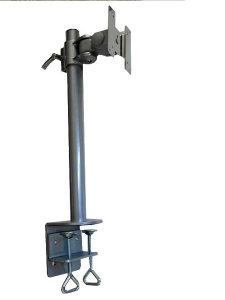 DSCLB Monitor Desk Stand Height Adjustable . Clamp on desk edge - VESA ...