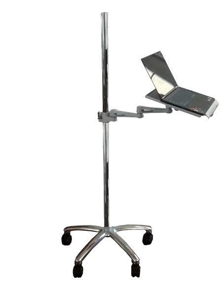 Rolling Computer Cart Pole Medical Computer Workstation Corner Smart