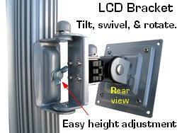 VC01-MS LCD Monitor for VC01 Pole Computer Workstation – Oceanpointe ...